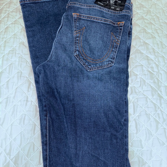 True Religion | Jeans | True Religion Mens Relaxed Jeans Dark Blue ...